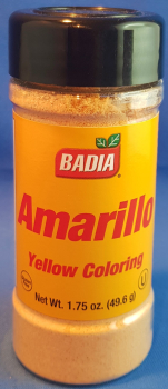 BADIA COLOR AMARILLO 49.6 g) - Variedades Latinas