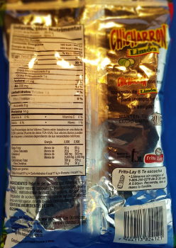CHICHARRON, de Cerdo con Limón 29G - Frito Lay - Variedades Latinas