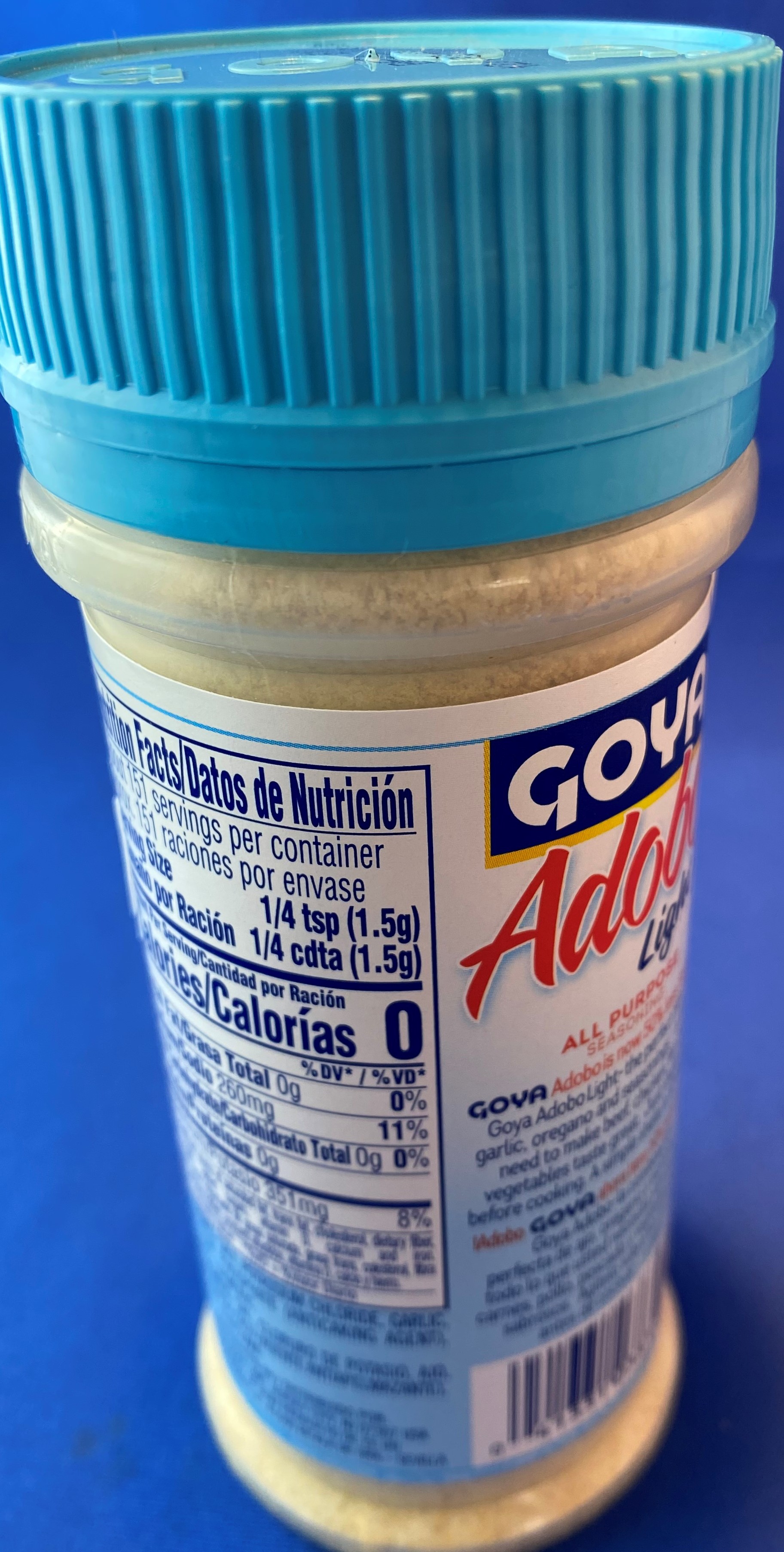 GOYA ADOBO LIGHT SIN PIMIENTA 226 G - Variedades Latinas.com